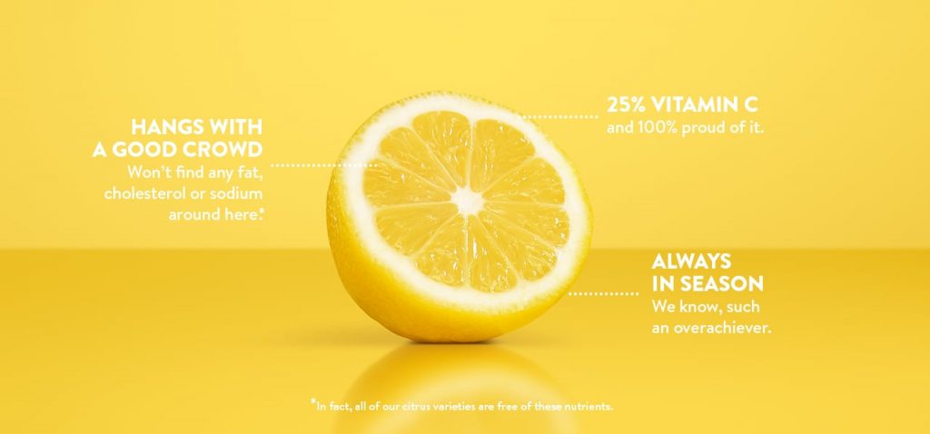 Lemon-nutrition-graph | Sunkist sg-en